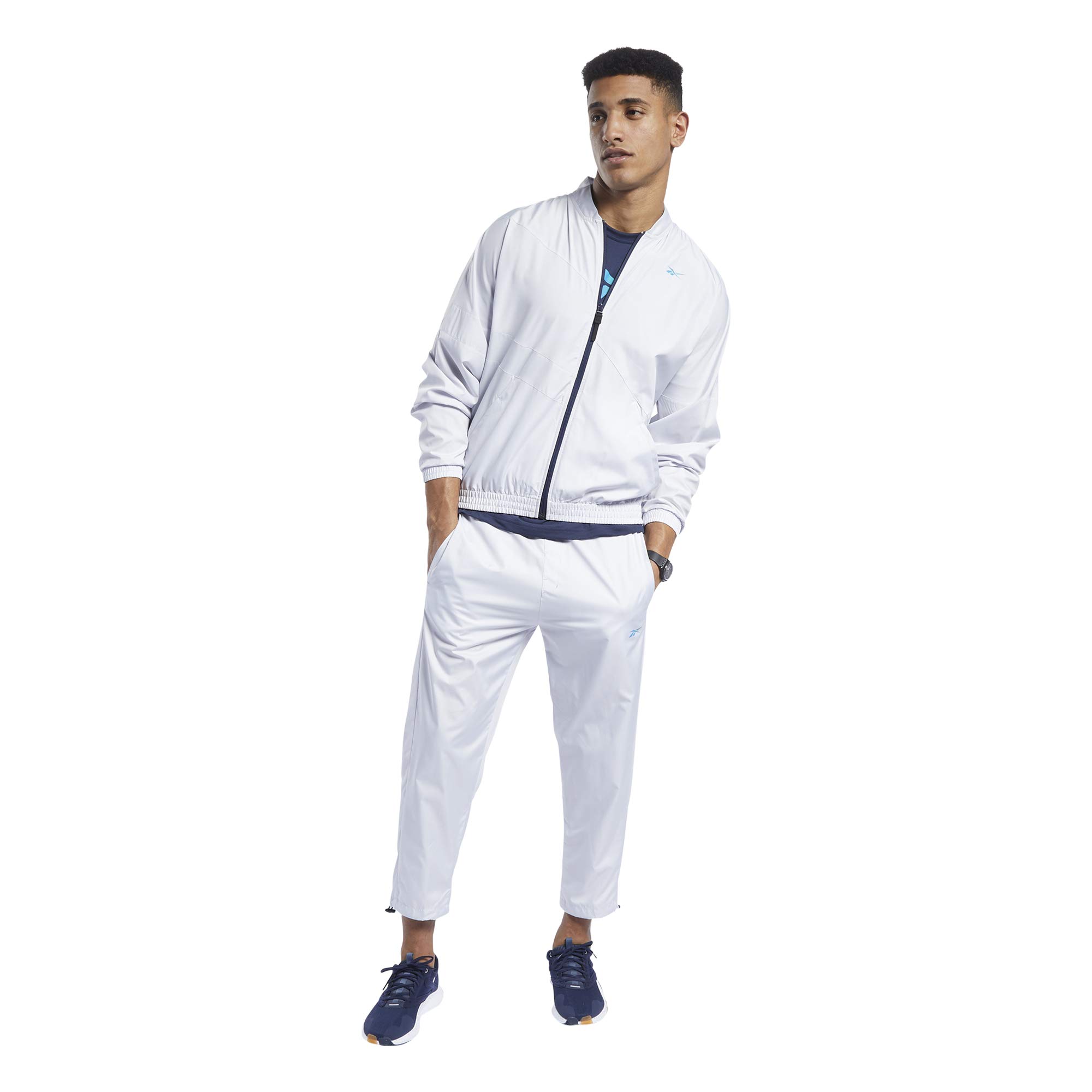 Reebok ReeCycle Track Jacket, Porcelain, L