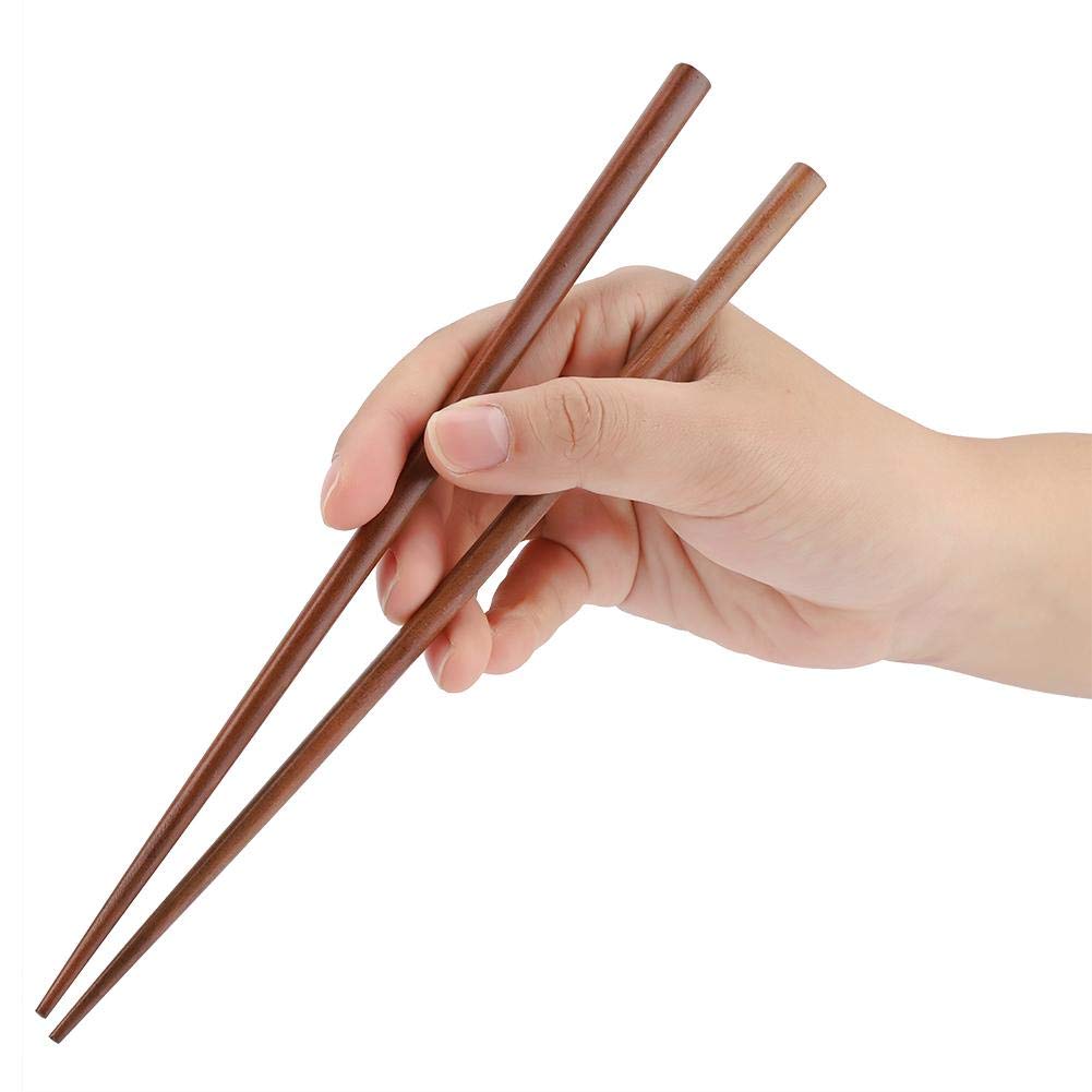 Wooden Chopsticks Set, Wooden Reusable Chopsticks Set with Chopsticks Case Easy to Carry Eco-friendly