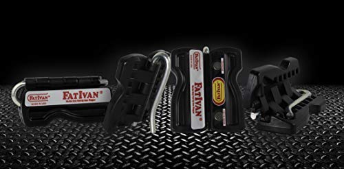 The Original Fat Ivan Fold Up Door Chock with Magnet (Black)