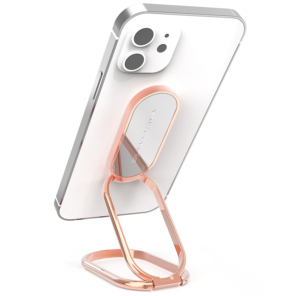 VAWcornic Phone Ring Holder Finger Kickstand, 540° Dual Direction Rotating Phone Grip for iPhone, Samsung, Huawei Smartphone, Tablet, Kindle, Switch Lite Compatible with Magnetic Car Mount