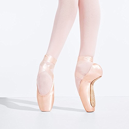 Roll of Stretch Pointe Shoe Ribbon - 7/8" Wide 50 Meters Euro Pink - Pillows for Pointes® Free First Class Ship