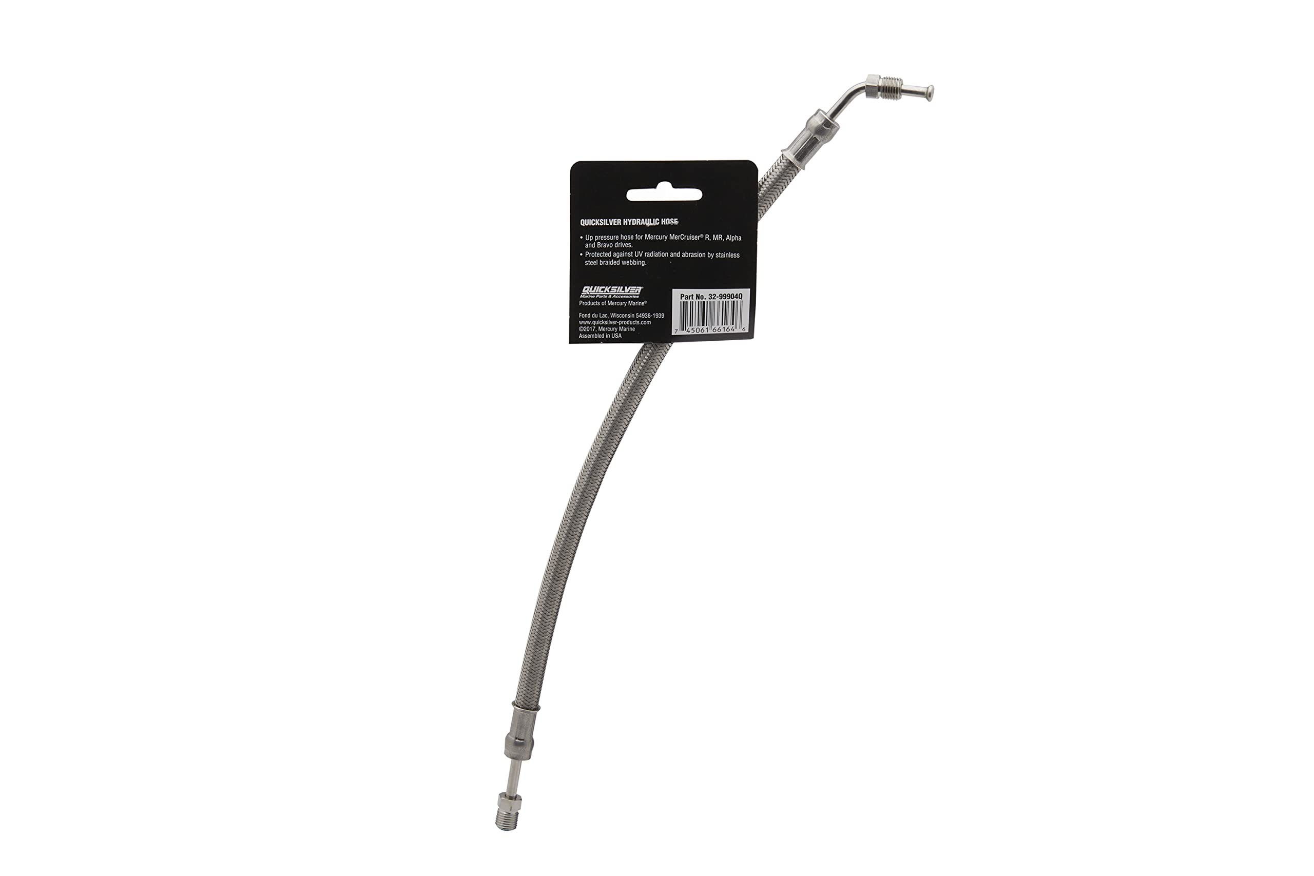 Quicksilver 99904Q Power Trim Cylinder Hydraulic Hose, Alpha One, Bravo