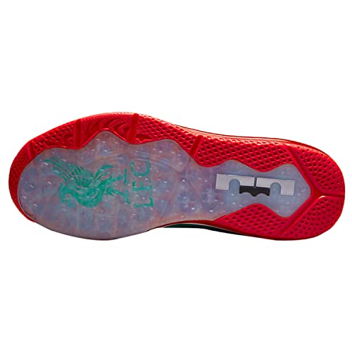 Nike Lebron 9 Low Men's Shoes (New Green/Black-Action Red, us_Footwear_Size_System, Adult, Men, Numeric, Medium, Numeric_10_Point_5)