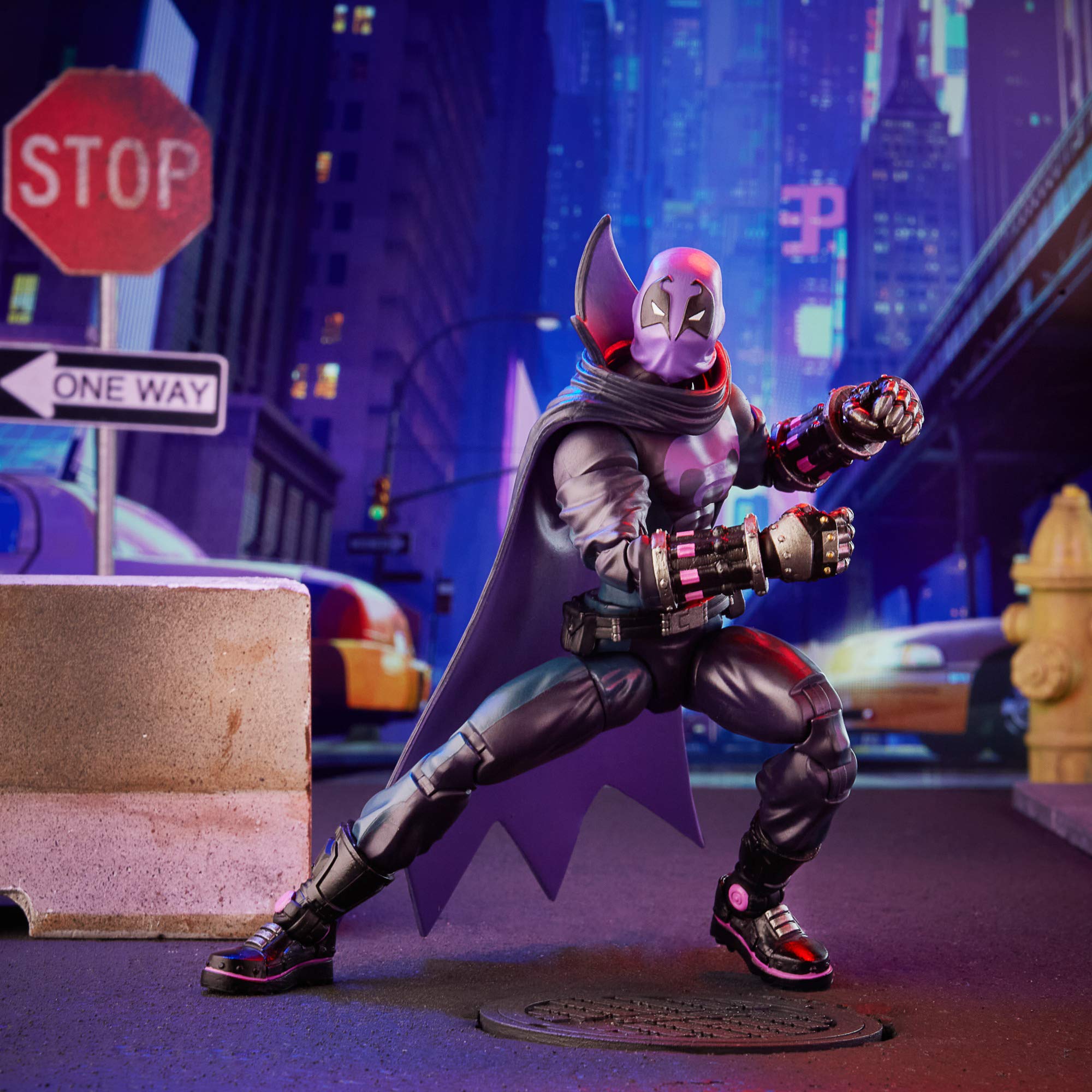 Spider-Man Hasbro Marvel Legends Series Into The Spider-Verse Marvel’s Prowler 6-inch Collectible Action Figure Toy for Kids Age 4 and Up
