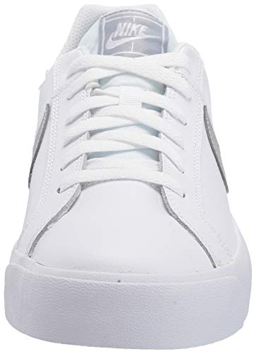 Nike Men's Court Royale AC Sneaker, White/Light Smoke Grey, 12 Regular US