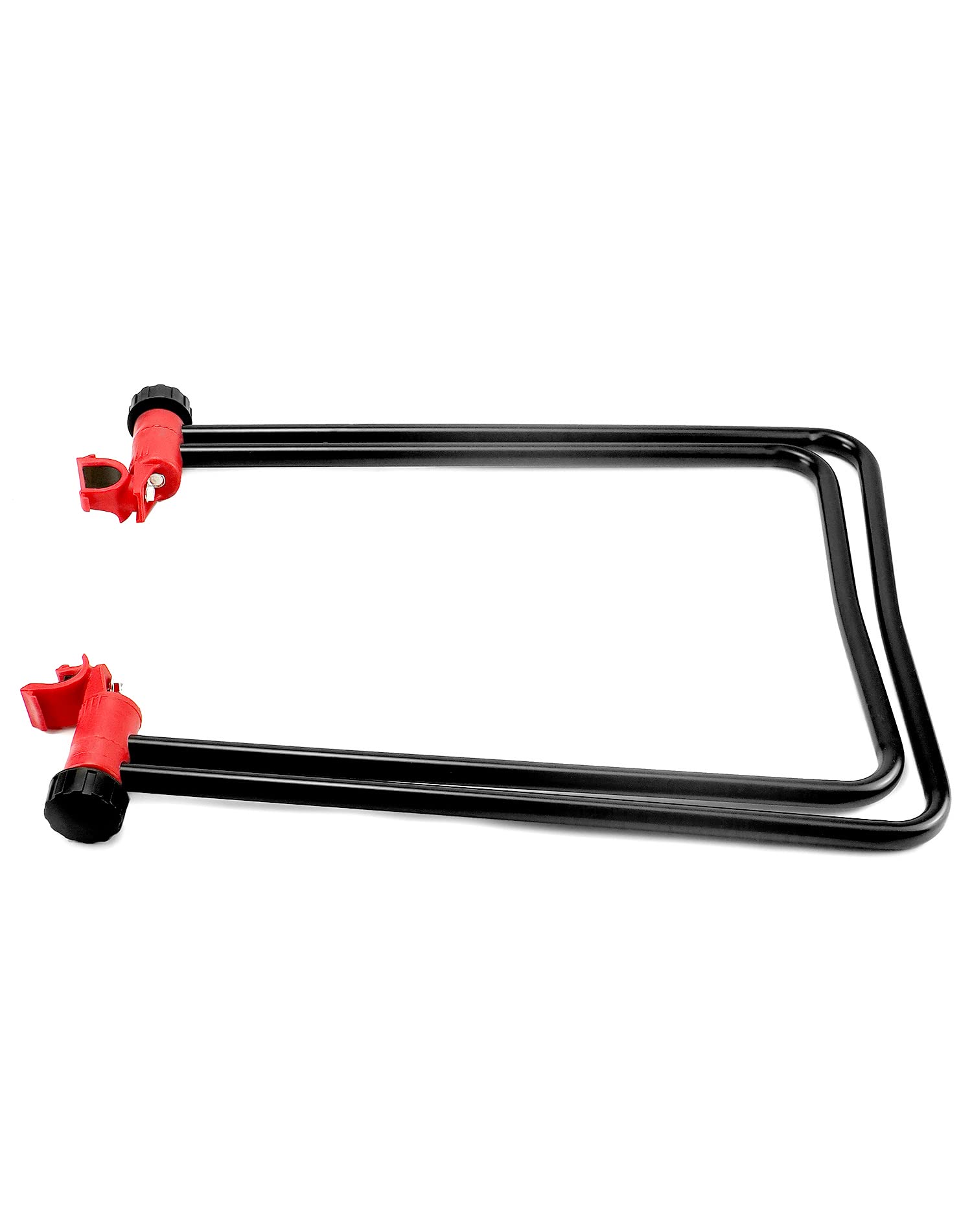 QWORK Easy Utility Bicycle Rack, 2 Pack Bike Floor Stand, Freestanding Bicycle Floor Repair Rack Stand, Foldable Indoor Outdoor Bicycle Garage Stand for Bicycle Storage