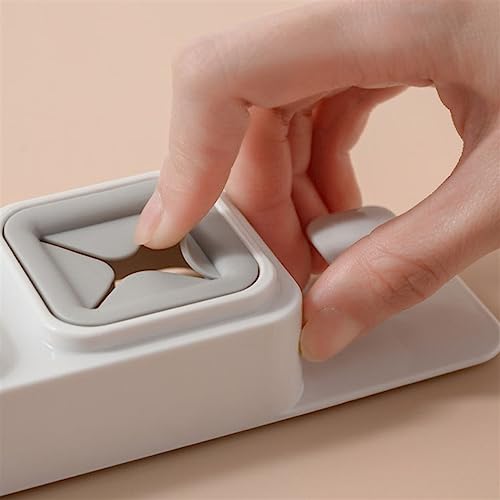 SPYKEY Towel Hook Three-Hole Towel Stopper Storage Free Perforated Rag with Two Hooks Kitchen Gadgets Organize Storage Multi-Purpose Hook