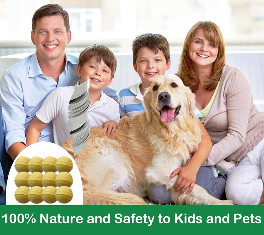 Squirrel Repellent 12 Pack, Chipmunk Repellent Outdoor, Natural Squirrel Repellent & Mint Squirrel Deterrent for Bird Feeders/Garden/Attic,Safe Around Kid & Pets, Keep Squirrel Away for Plants