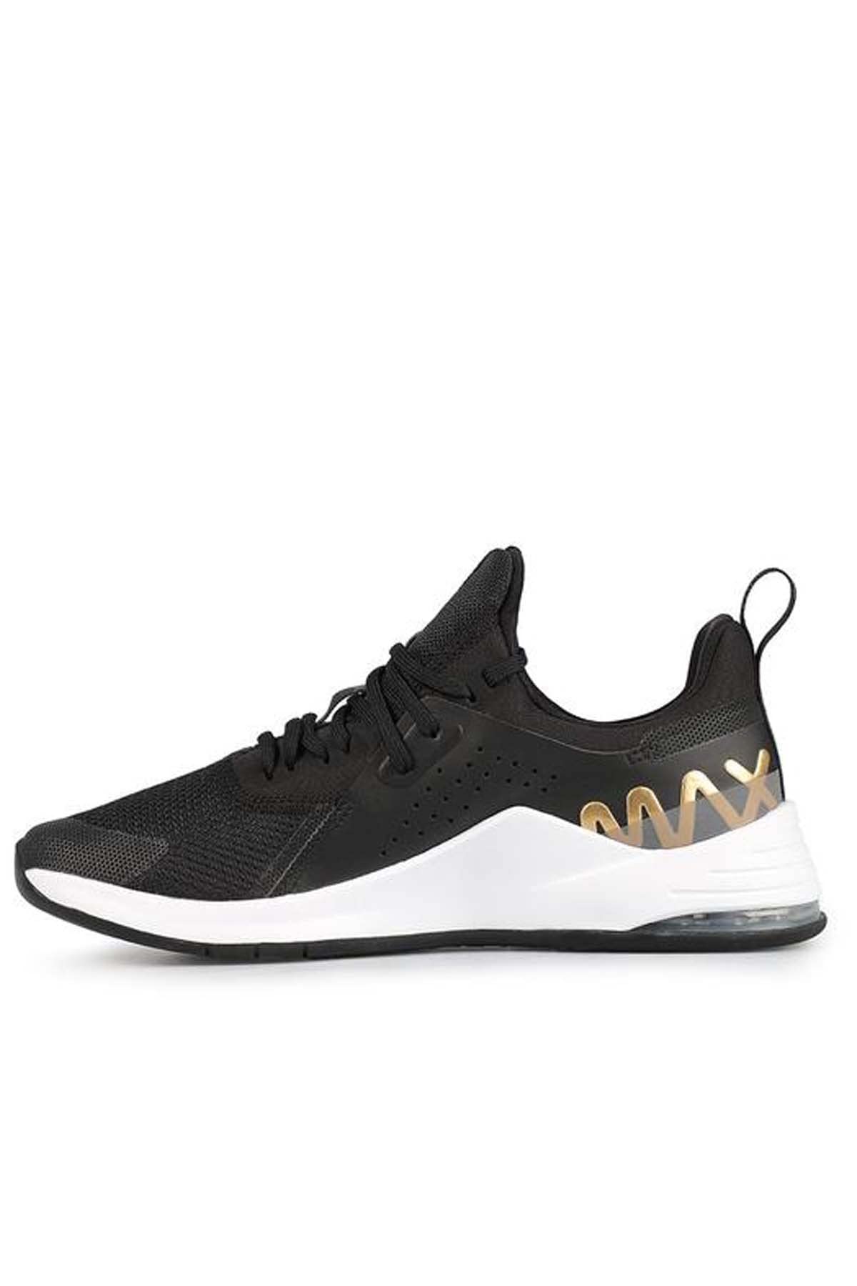 Nike Women's Air Max Bella Tr 3 Sneaker, Black/Metallic Gold-flat Pewter-white, 5.5