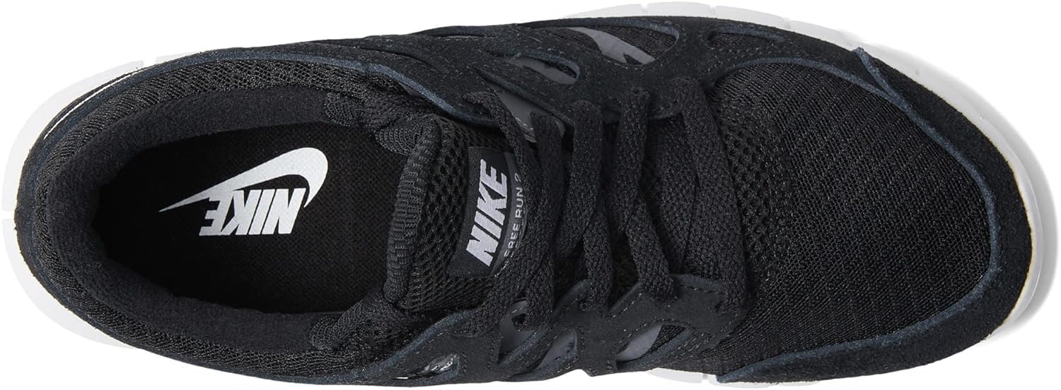 Nike Women's Free Run 2, Black White Dark Grey 001, 8.5