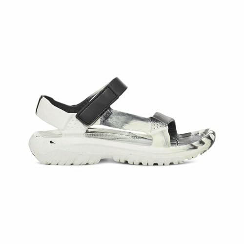 Teva Women's Hurricane Drift Huemix Sandal, Black Swirl, 8