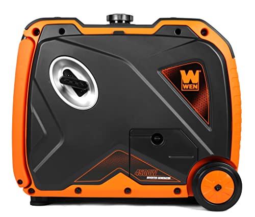 WEN DF452iX Super Quiet 4500-Watt Remote Electric Start Dual Fuel RV-Ready Portable Inverter Generator with Fuel Shut-Off and CO Watchdog