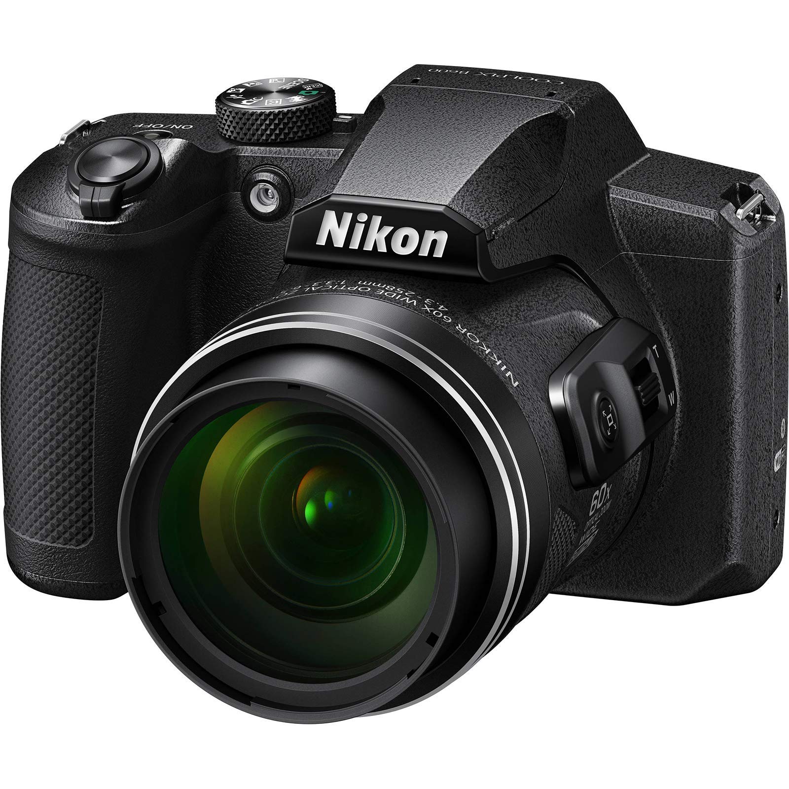 Nikon Coolpix B600 60x Wi-Fi Digital Camera with 32GB Card + Battery + Case + Tripod + Kit (Renewed)