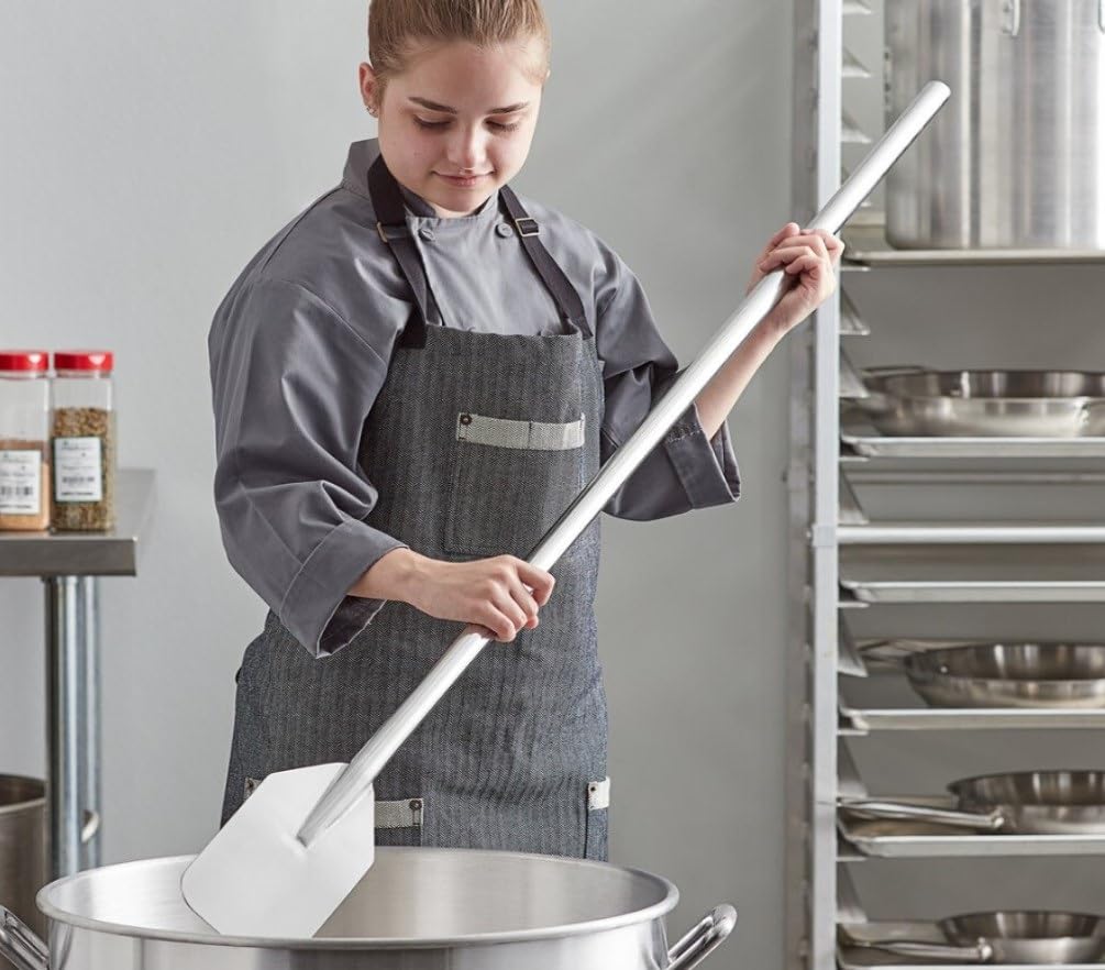 Soro Essentials- 54β Stainless Steel Mixing Stir Paddle- Long Stir Paddle for Large Batch Cooking Stirring Spatula for Brewing Handle for Cooking Cajun Crawfish Boil in Big Stock Pots