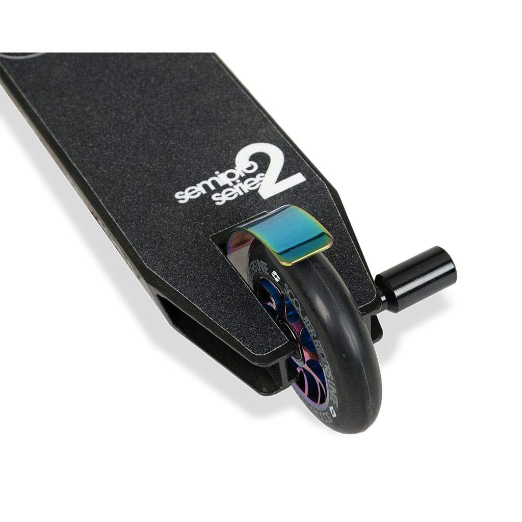 Riprail Adult Kick Scooter, Lightweight Alloy Frame with 110mm PU Tire, ABEC-9 Bearings, Removable Stunt Pegs