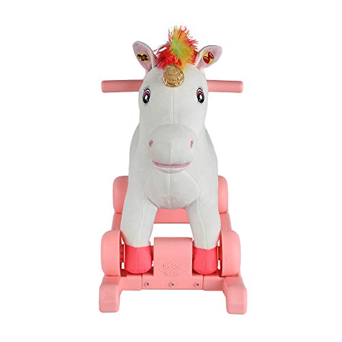 Rockin' Rider Celeste 2-in-1 Unicorn, White