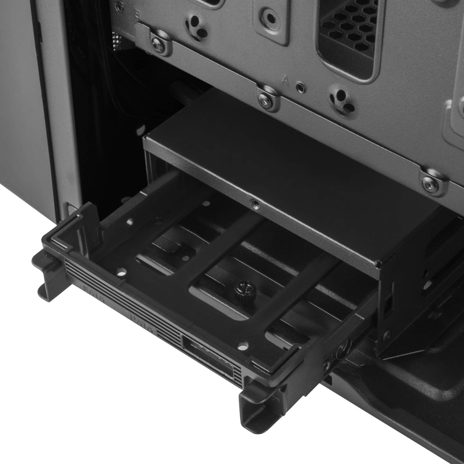 SilverStone Technology FARA R1, Tempered Glass, Black, Mid-Tower ATX Case with Micro-ATX and Mini-ITX Support, SST-FAR1B-G