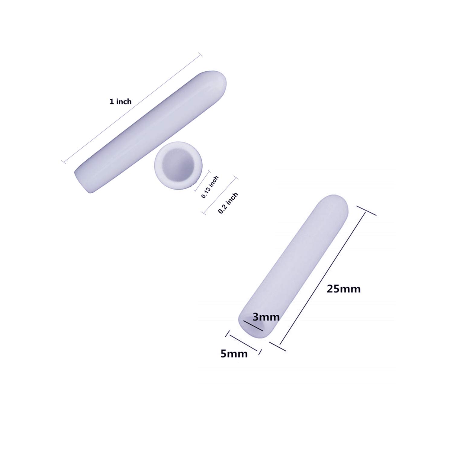 YouU Tether Silicone Dishwasher Attachment Silicone Stemware Saver Flexible Stemware Holder Dishwasher Wine Glass Protector,Universal Dishwasher Rack Tine Prong Repair End Cover Caps (Total 14pcs)