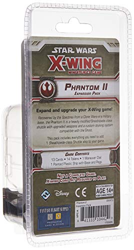 Star Wars X-Wing 1st Edition Miniatures Game Phantom II EXPANSION PACK | Strategy Game for Adults and Teens | Ages 14+ | 2 Players | Avg. Playtime 45 Minutes | Made by Atomic Mass Games