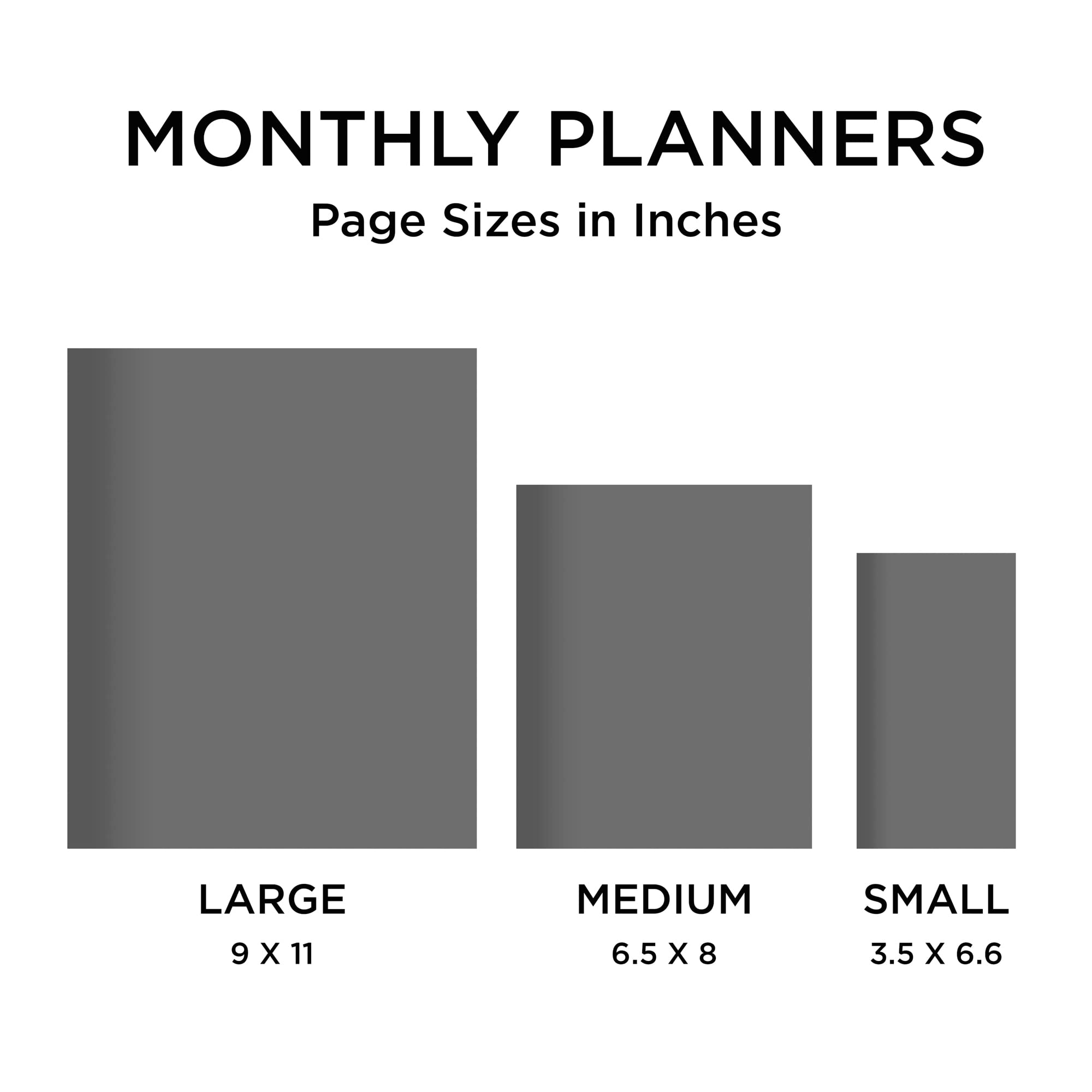 TF PUBLISHING 2024-2025 Bright Blooms 2-Year Small Monthly Pocket Planner | 2-Page Large Calendar Grid and Lined Notes Section in Back | Monthly Day Planner for Purse | 3.5" x 6.5"