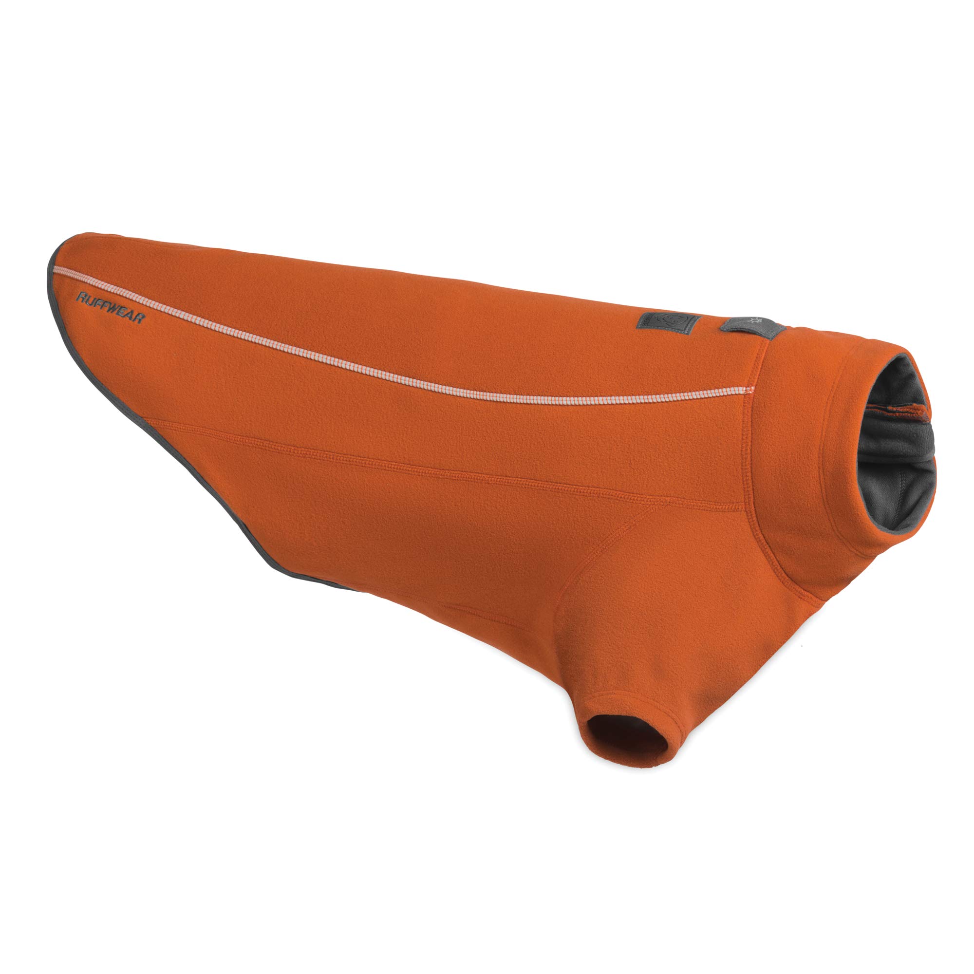 Ruffwear, Climate Changer Quick Drying, Breathable Fleece Jacket for Dogs, Canyonlands Orange, Medium