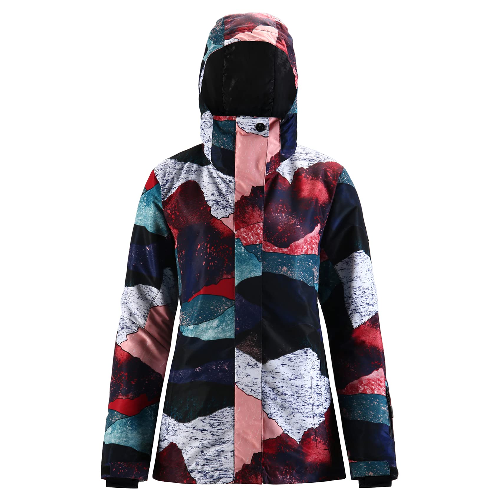 SMN Womens Ski Jackets and Pants Women Snow Jackets and Pants Waterproof Windproof, 705, Medium