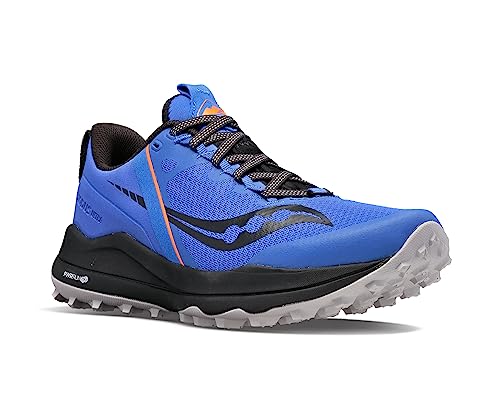 Saucony Women's Xodus Ultra Sneaker, Blue RAZ/Smoke, 8.5