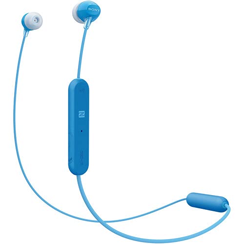 Sony WI-C300 Wireless Bluetooth in-Ear Headphones -Blue - 2 Pack Kit