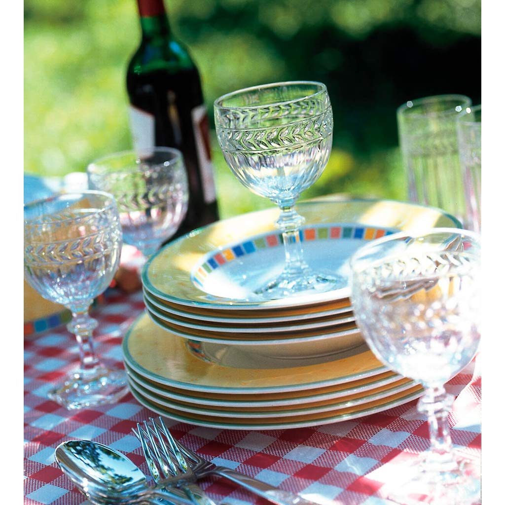 Villeroy & Boch Twist Alea Limone Rim Soup, 9.5 in, White/Yellow