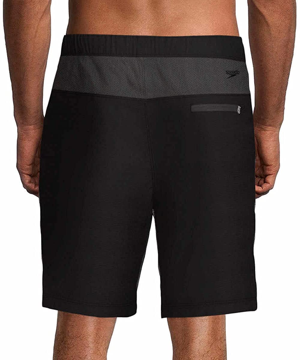 Speedo Mens Hydro Volley Swim Shorts (Speedo Black Large)