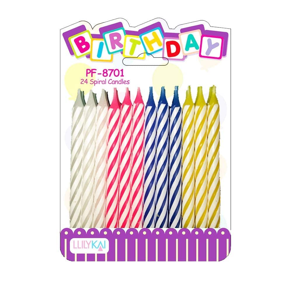 Power Rangers Party Supplies Pack Serves 16: Dessert Plates and Beverage Napkins with Birthday Candles (Bundle for 16)