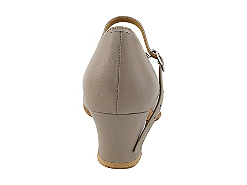 Very Fine Dance Shoes Women's Ballroom Latin Salsa Double Sole CD1682DB 1.6 inch Heel (Numeric_8_Point_5), Black