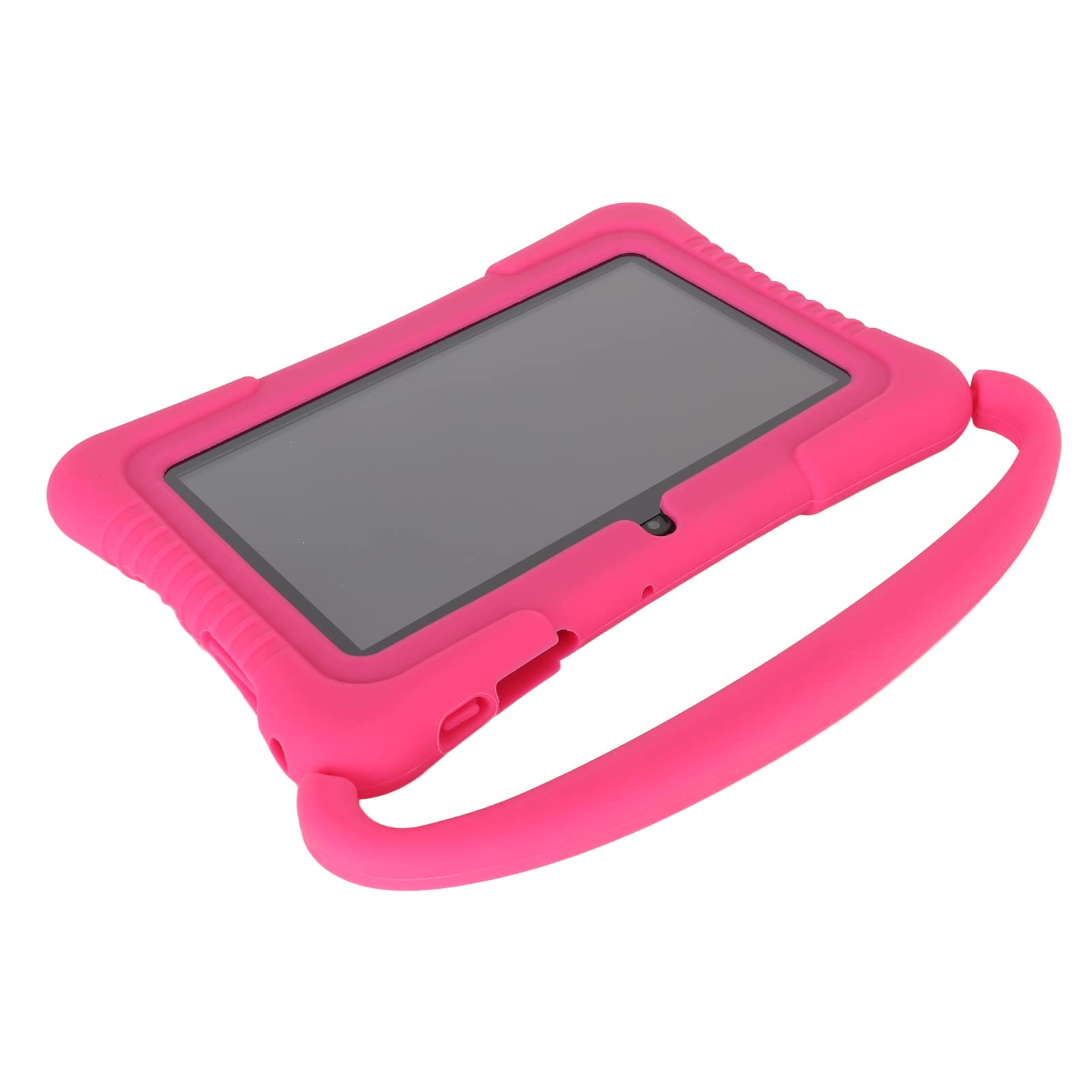 VINGVO Kids Tablet, 3D Design Control Function Toddler Tablet 2GB 32GB Dual Camera 110-240V with Protective Cover for Android 10 for Entertainment (US Plug)