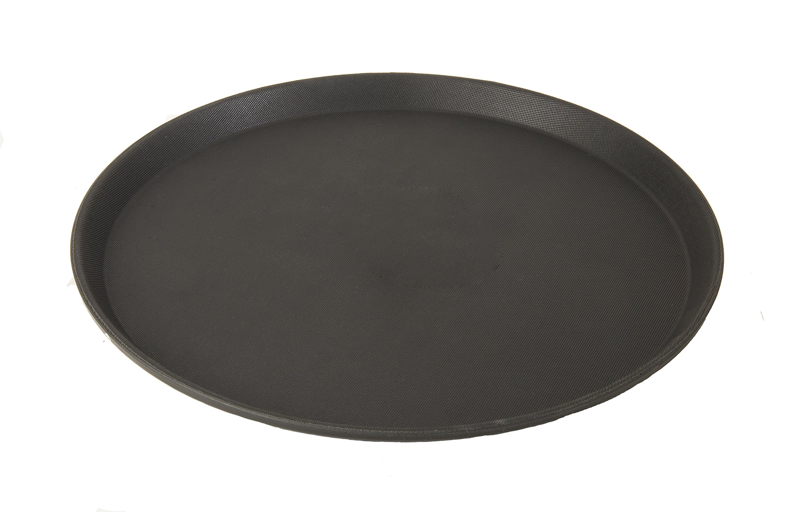 Update International (GT-1100BK) 11" Round Grip Tight Tray