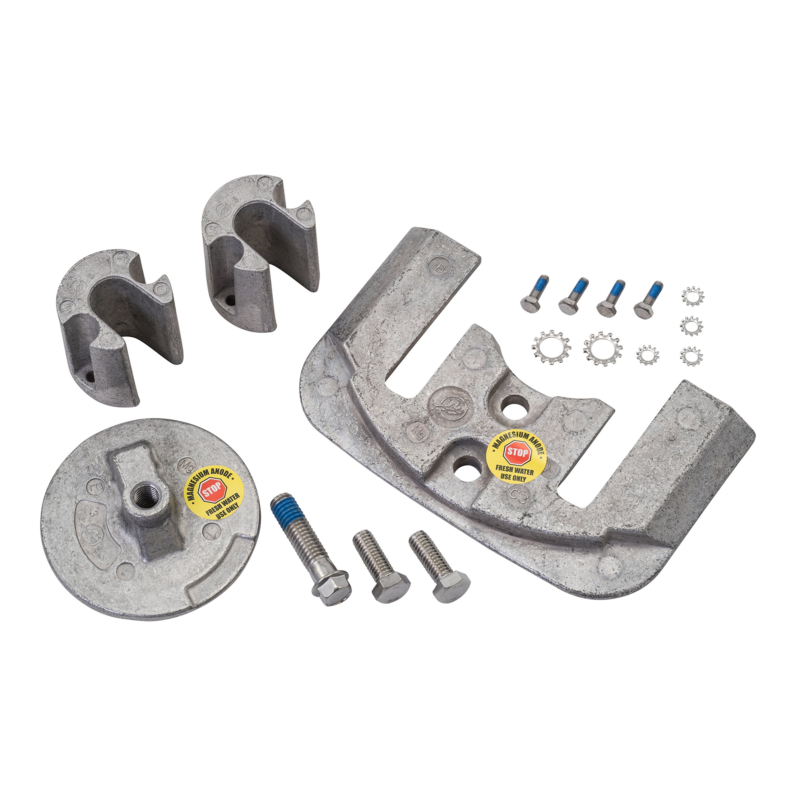 Quicksilver 888760Q03 Magnesium Anode Kit for MerCruiser Bravo II and Bravo III Drives