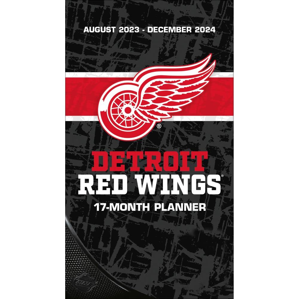 Turner Licensing, Detroit Red Wings 17 Month 2024 Pocket Planner