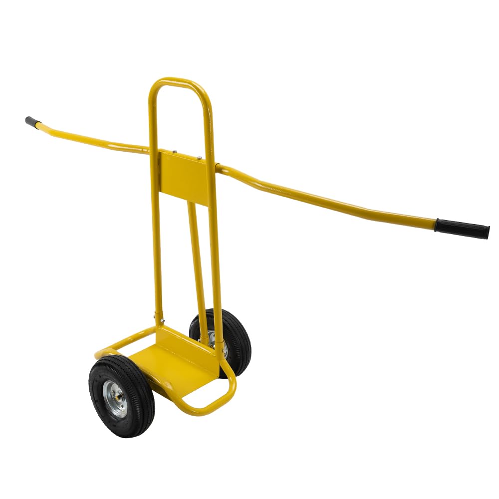 Yeeoy Panel Truck Dolly Cart, Heavy Duty Platform Truck Cart, 1200 lbs Load Capacity Drywall Sheet Cart with Wheels Handle for Garage Home Warehouse
