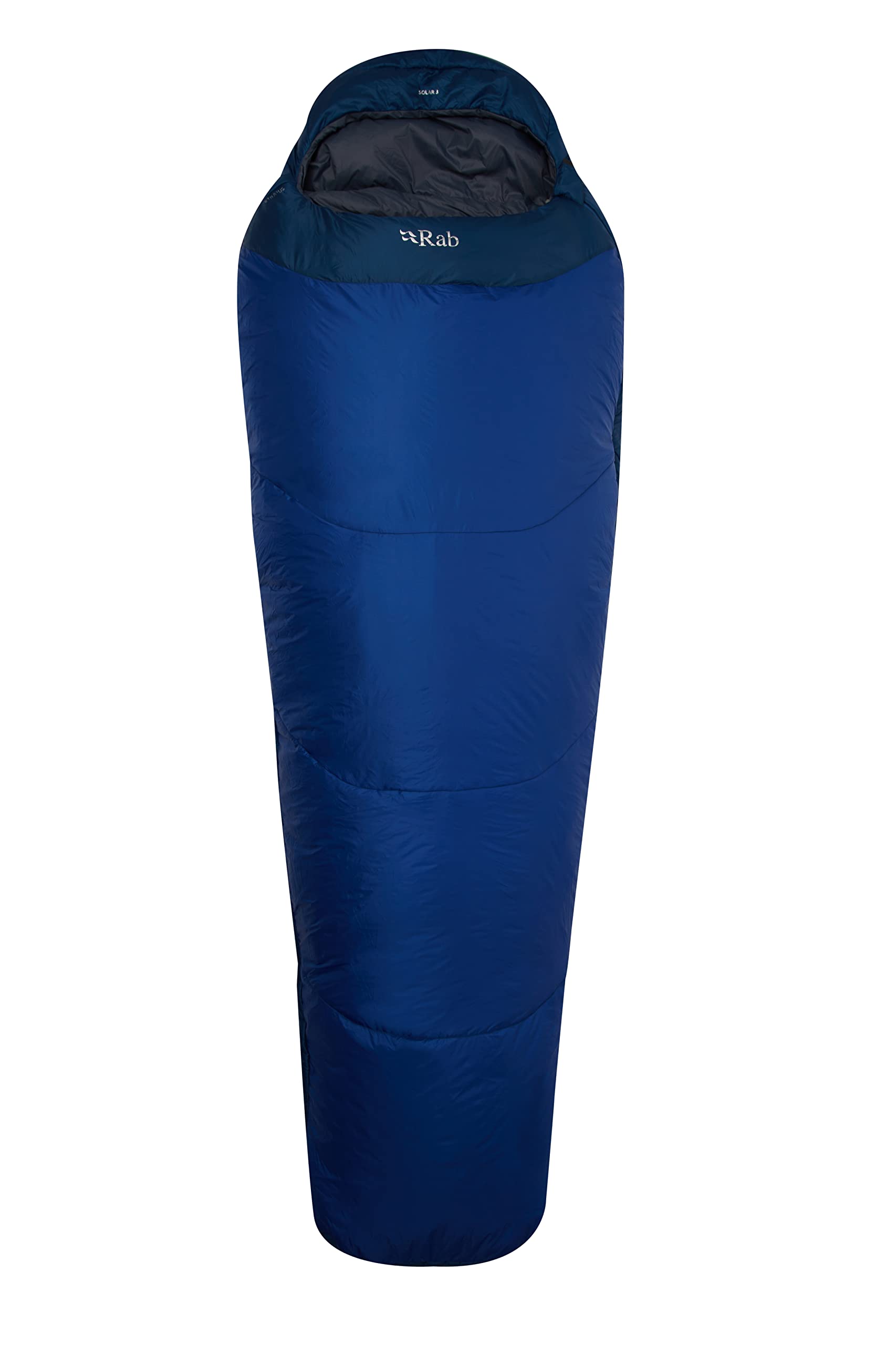 Rab Women's Solar 3 Lightweight Synthetic Insulated 32 Degree Sleeping Bag - Celestial - 21 Degree, Regular, Left Zip