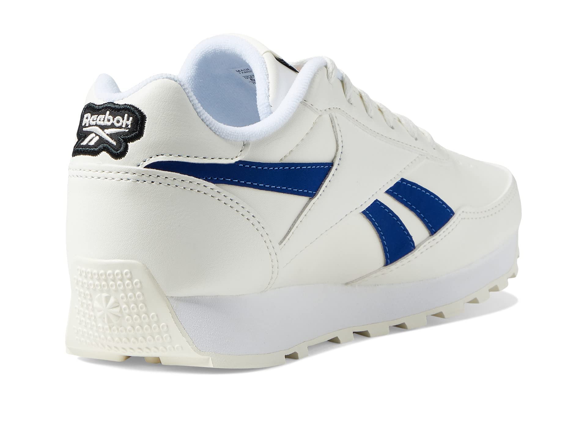 Reebok Unisex Rewind Run Sneaker, Chalk/Classic Cobalt/Black, 12 US men