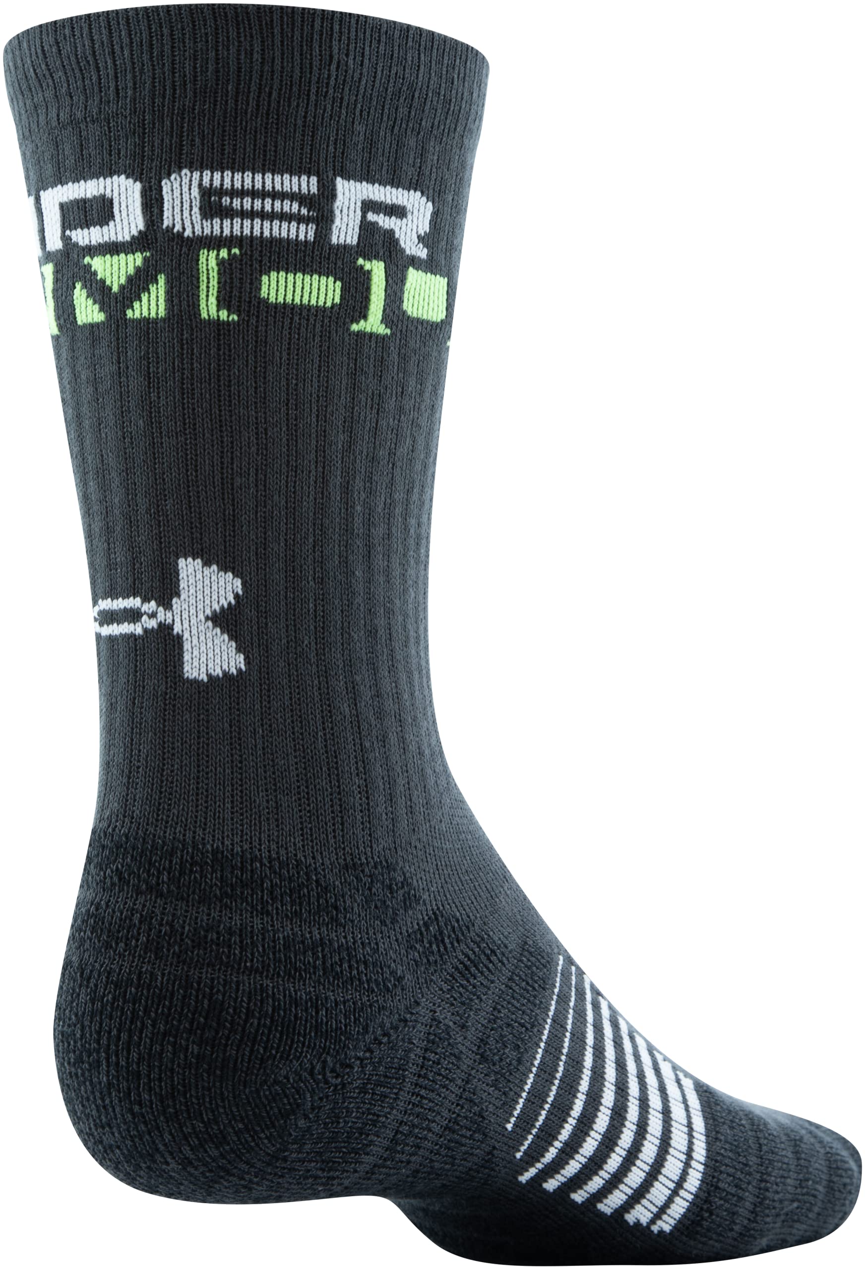 Under Armour Men's Elevated Novelty Crew Socks, 3-Pairs