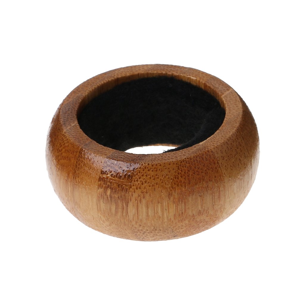 XISAOK Wine Bottle Collar - Wooden Red Wine Bottle Drip Collar - Stop Drips Ring Home Bar Accessories