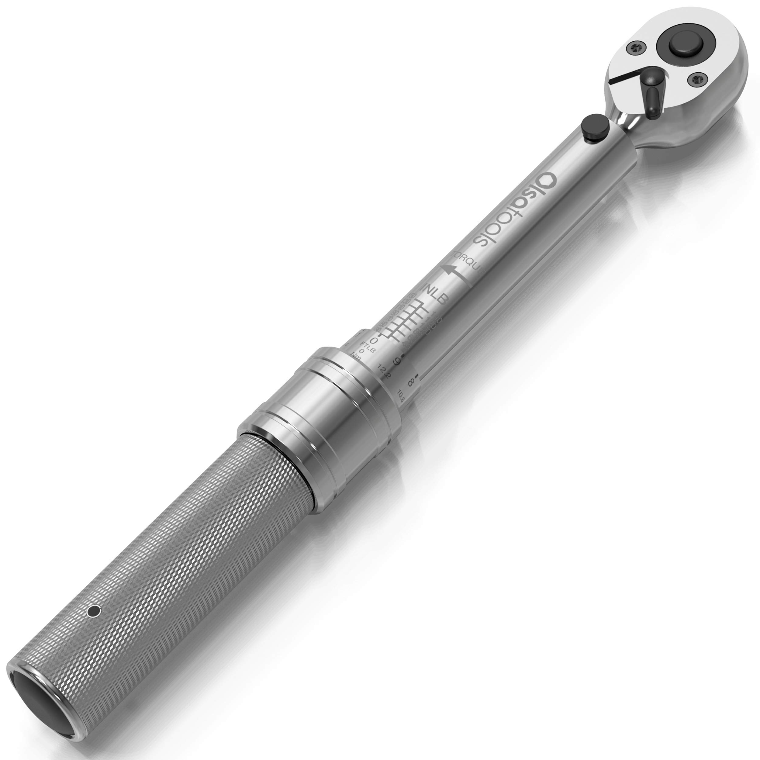 Olsa Tools Click Torque Wrench, 1/4-Inch Drive (30-150 in-lb Torque Range) | Premium Precision Ratcheting Adjustable Torque Wrench | Professional Grade