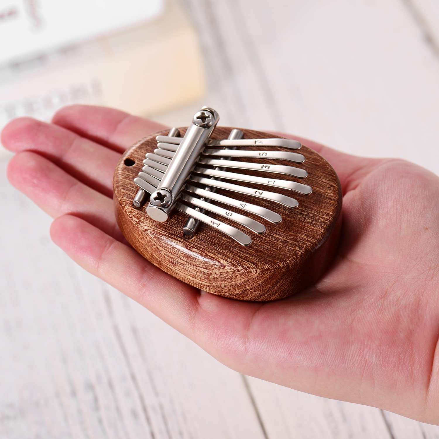 summina 8 Keys Mini Thumb Piano Finger Percussion Kalimba