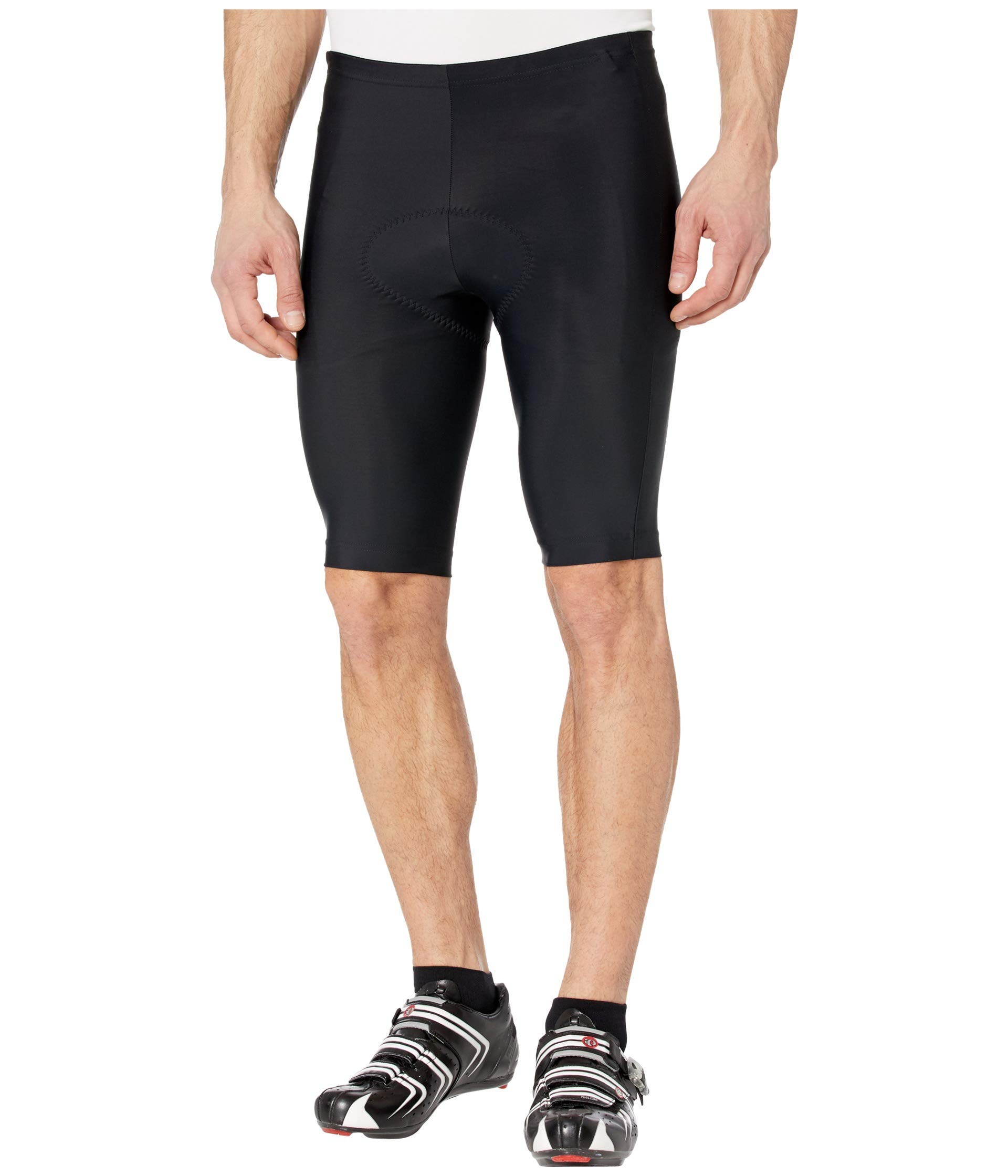 PEARL IZUMI Men's 10.5" Attack Cycling Shorts, Breathable with Reflective Fabric, Black, Medium