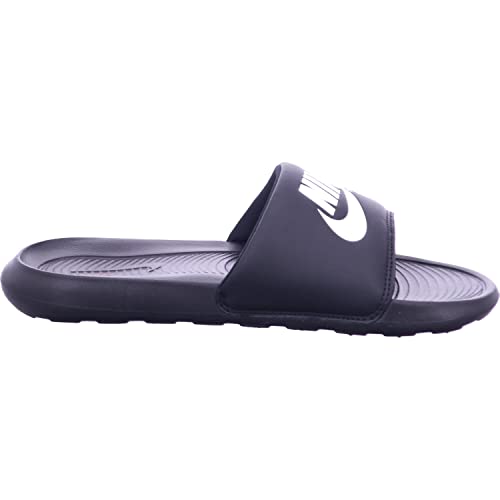 NIKE Men's Victori One Slide Trail Running Shoe, Black White Black, 9