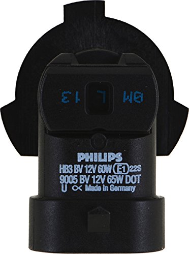 Philips automotive lighting 9005 CrystalVision Ultra Upgrade Bright White Headlight Bulb, 2 Pack (9005CVB2)