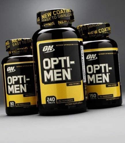 Optimum Nutrition Opti-Men Supplement, 150 Count