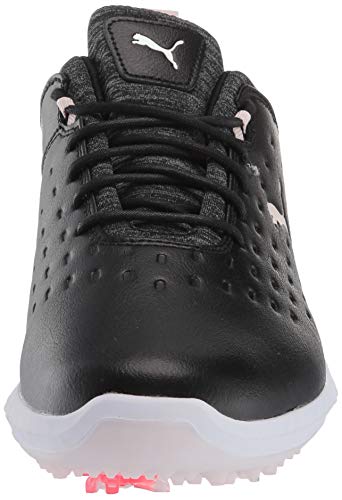 Puma Golf Women's Ignite Blaze Pro Golf Shoe, Puma Black-Rosewater, 8.5 M US
