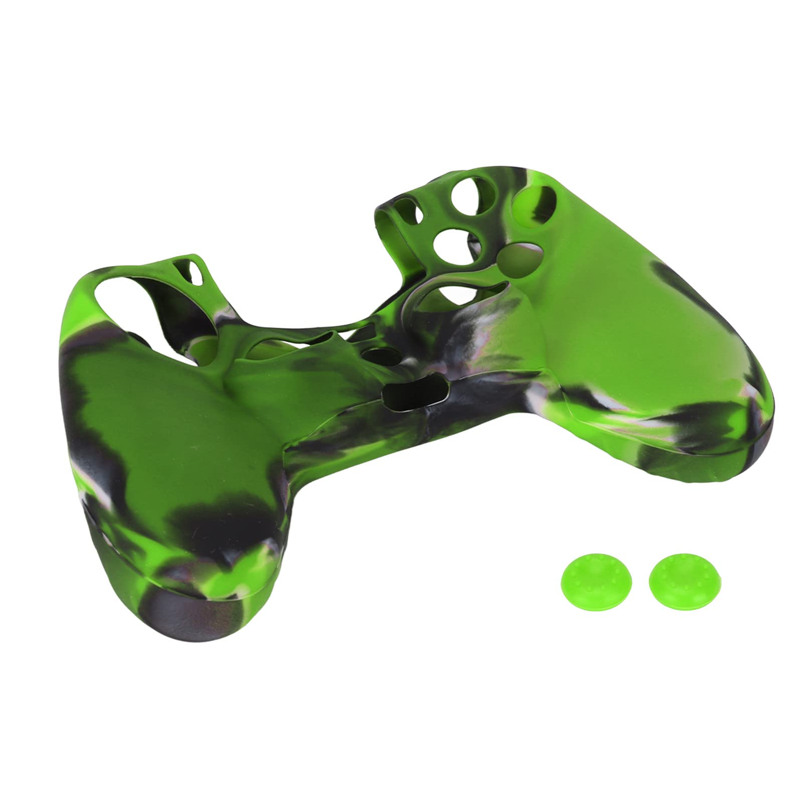 Silicone Case, Stylish Silicone Case Multifunctional Antiskid with 1 Pair of Thumb Grips for Game Controller