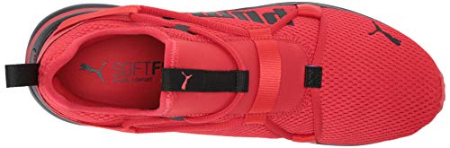 PUMA mens Softride Rift Slip on Running Shoe, High Risk Red/Black, 10.5 US